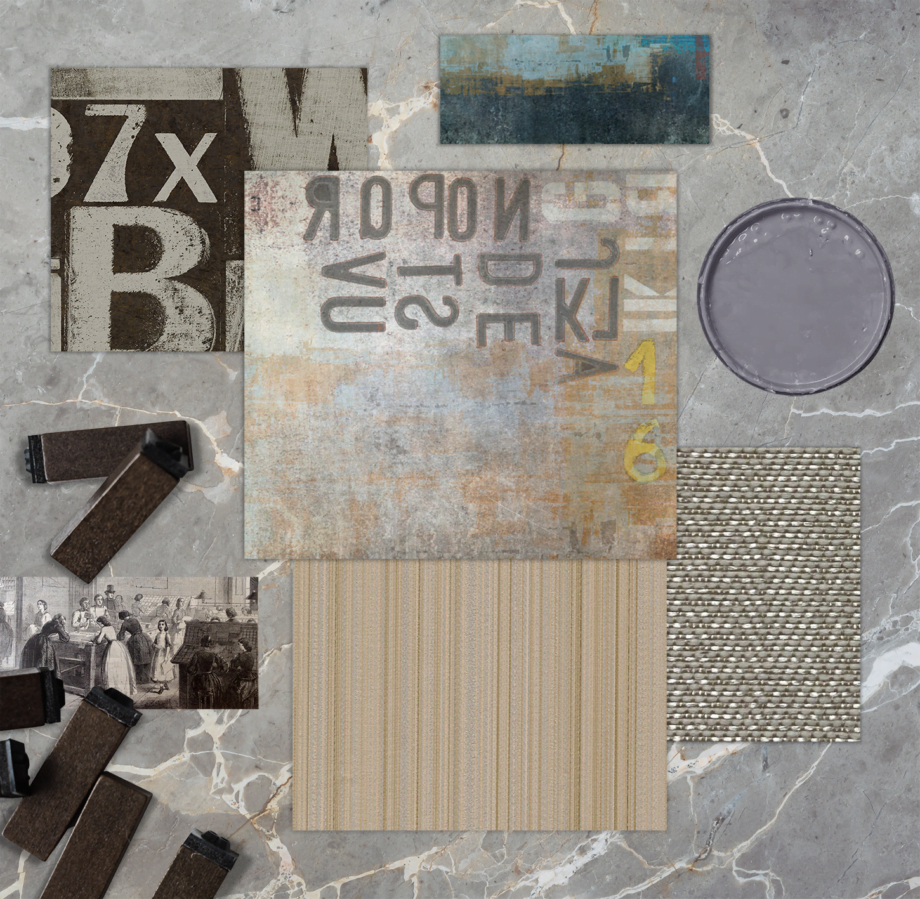 Letterpress by Level Digital Wallcovering - National Solutions