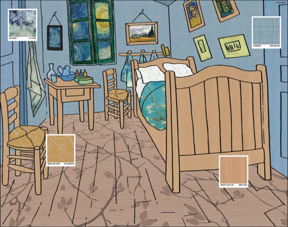 The Van Gogh Bedroom Makeover! - National Solutions